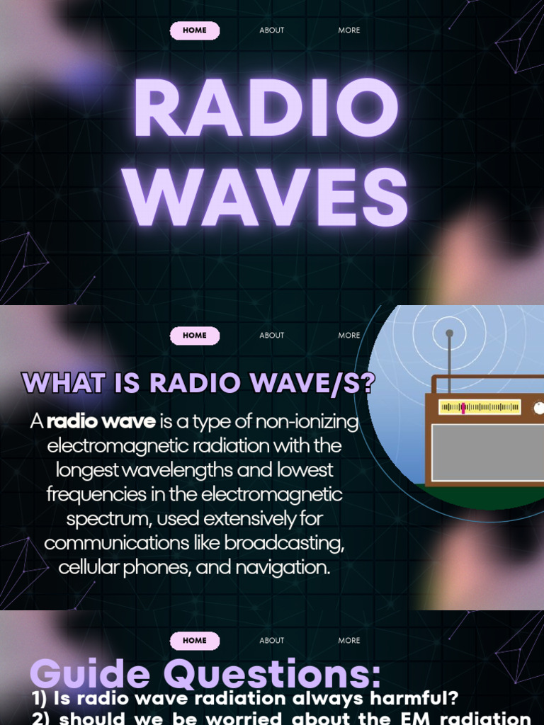 Understanding Radio Waves and Their Effects | PDF | Radiation | Radio