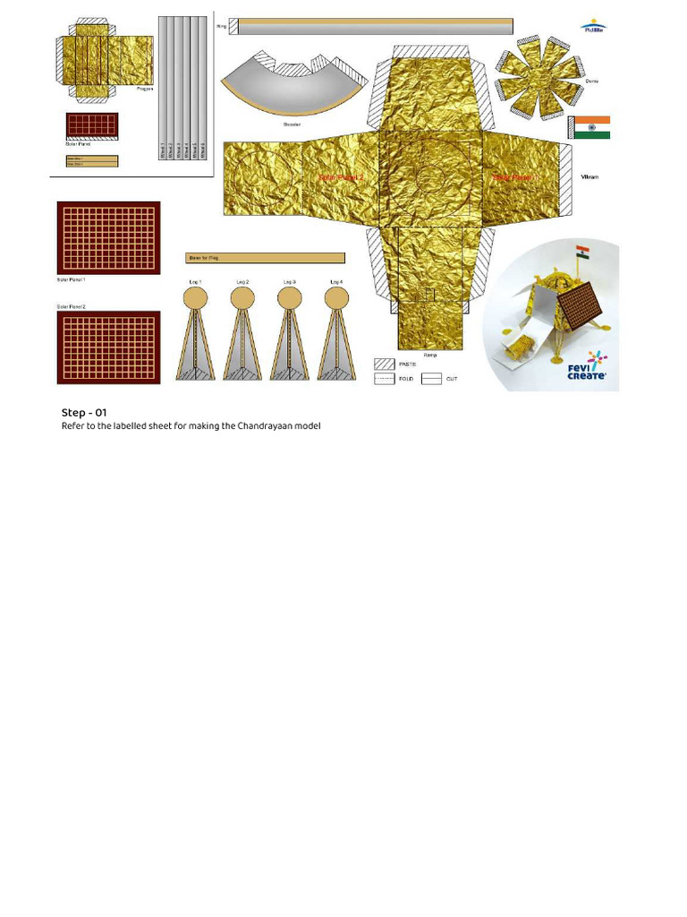 Build A Realistic Chandrayaan 2 Model For A School Project - Activity ...