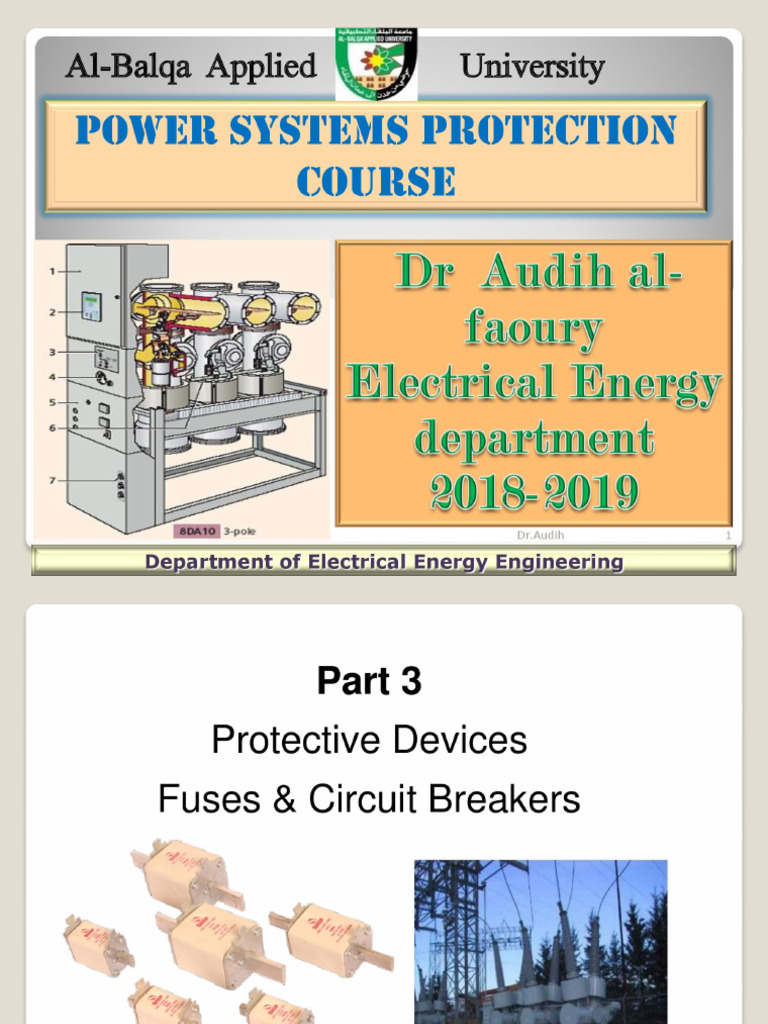 Electrical Protection Devices | PDF