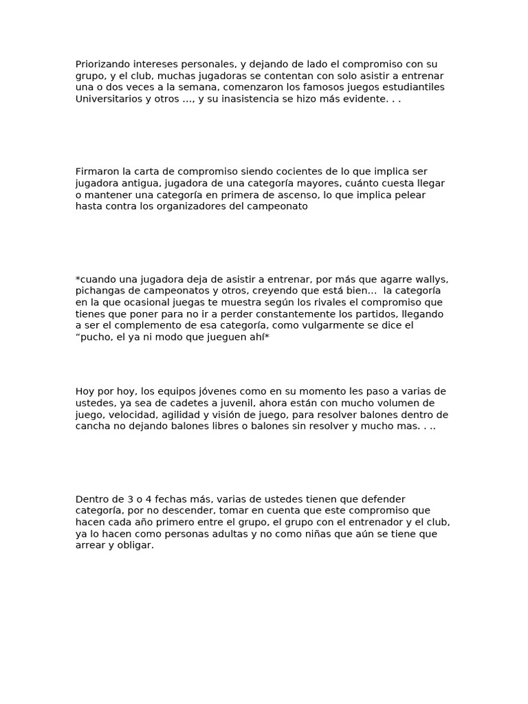 Priorizando Intereses Personales | PDF