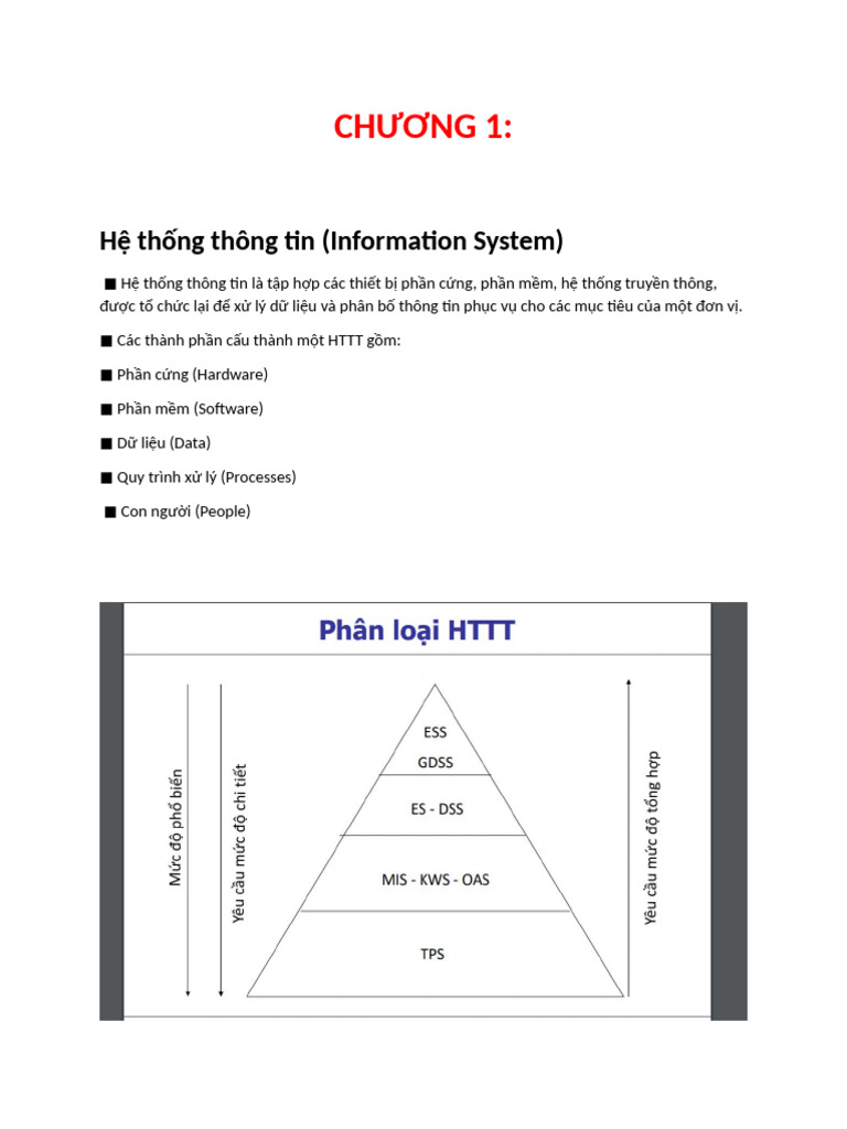 On Thi Phan Tich Thiet Ke Thong Tin | PDF