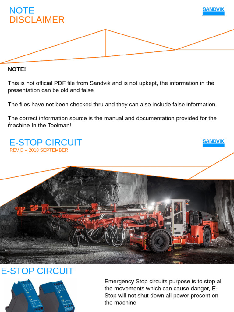 03 Emergency Stop Circuit Structure Rev D | PDF | Manufactured Goods ...