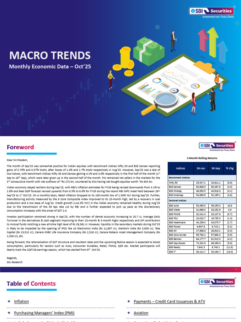 Macro Trends Monthly Economic Report Oct'25 251014 161330 | PDF ...