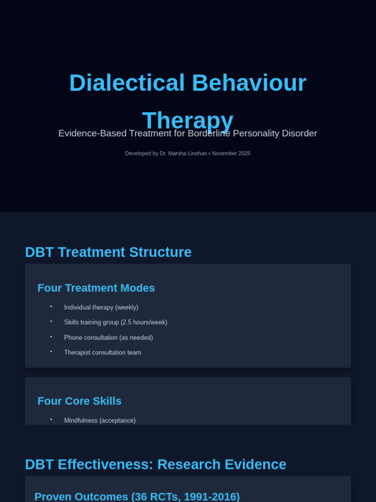DBT For BPD | PDF