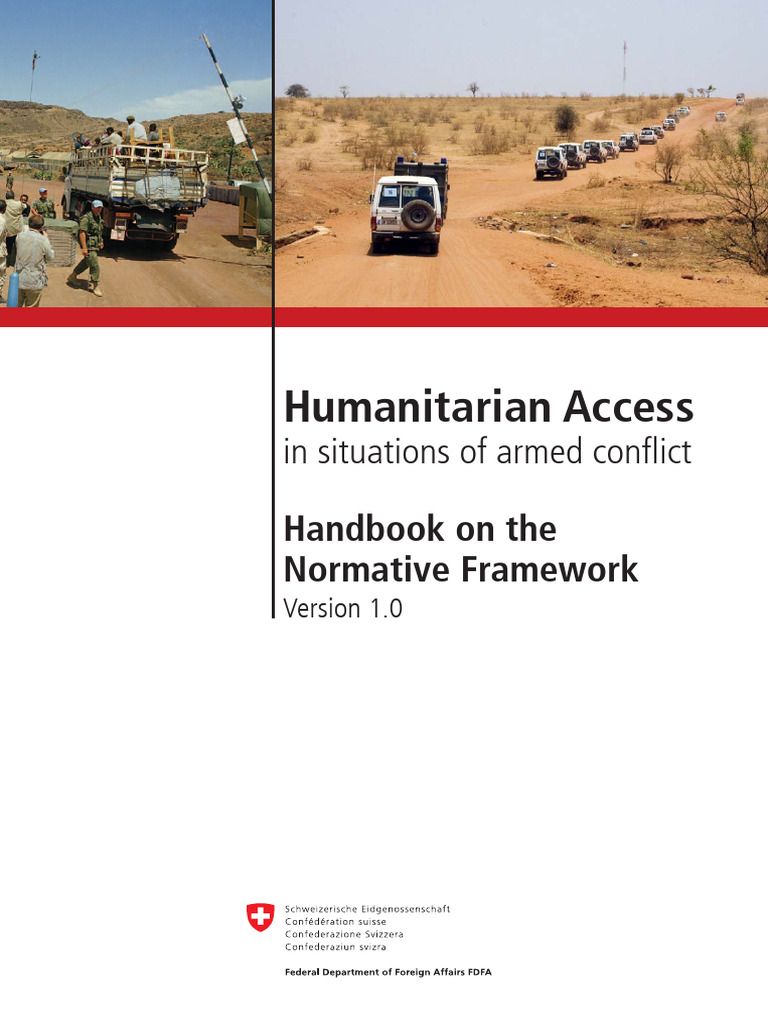 Humanitarian Access in Situations of Armed Conflict Handbook On The ...