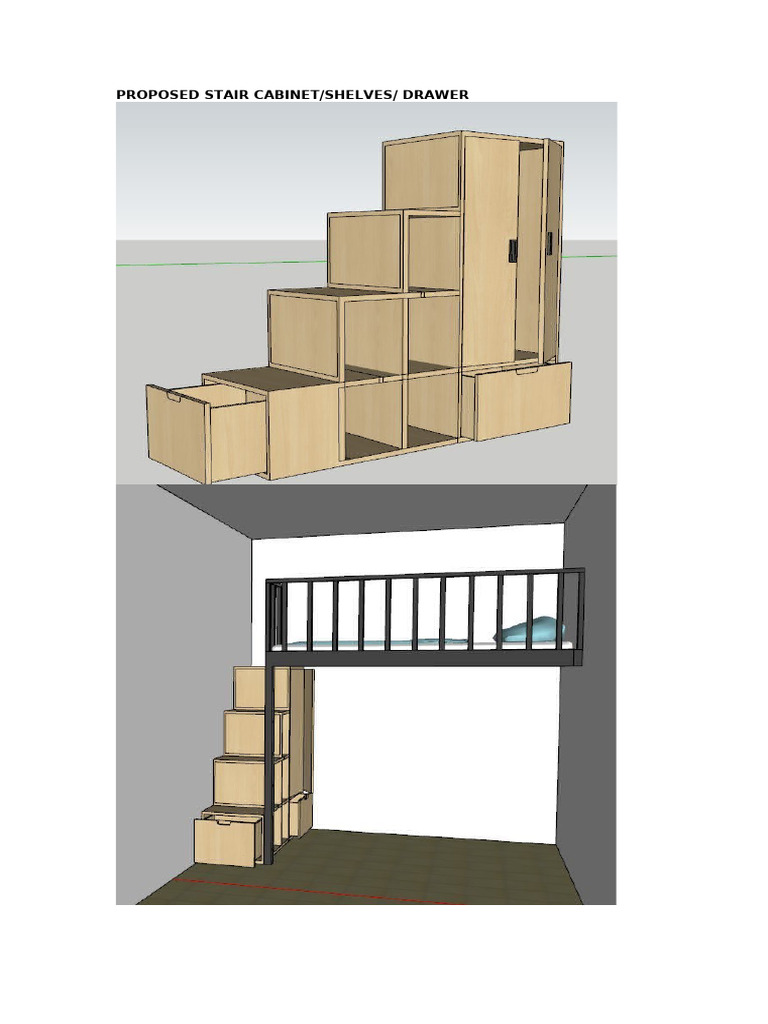 Proposed Stair Cabinet | PDF