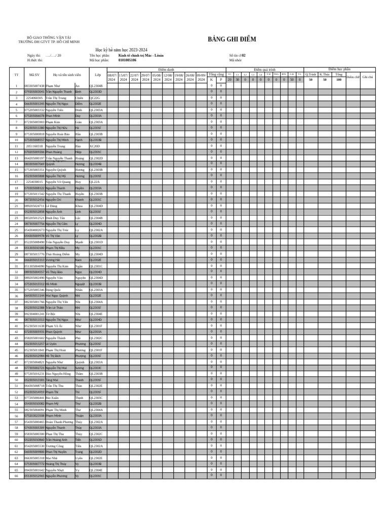 [010100510601] - Kinh Te Chinh Tri Mac - Lenin (KX22A) | PDF