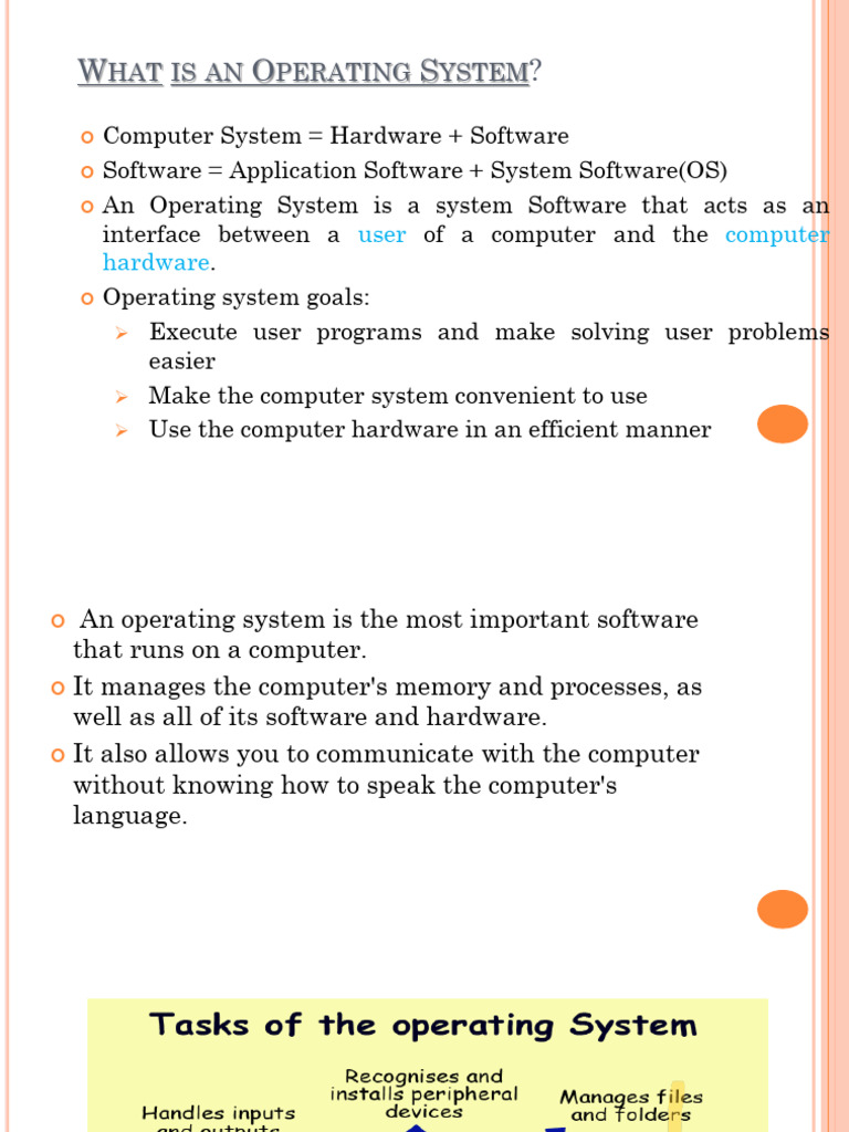 OS PPT MGKVP PDF | PDF | Operating System | Graphical User Interfaces