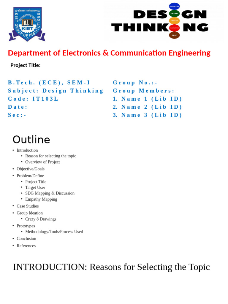 Dt Ppt Format | PDF