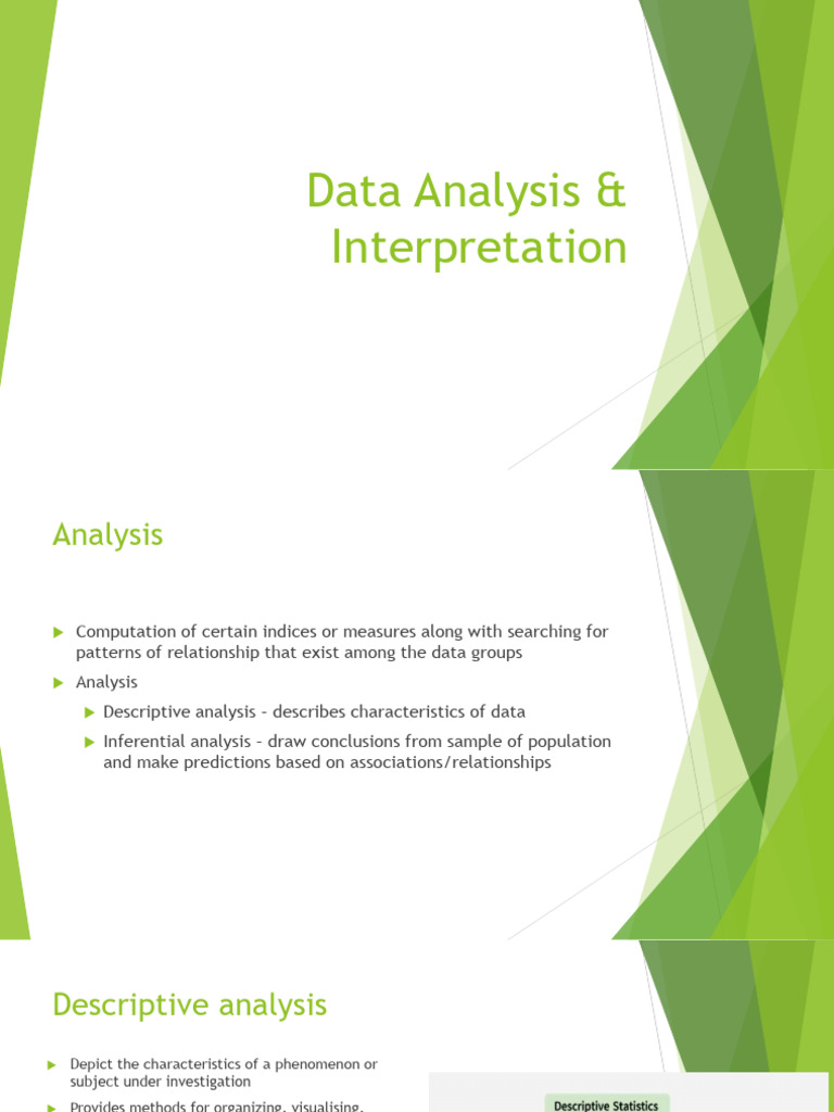 Data Analysis Interpretation - 9 | PDF | Statistics | P Value