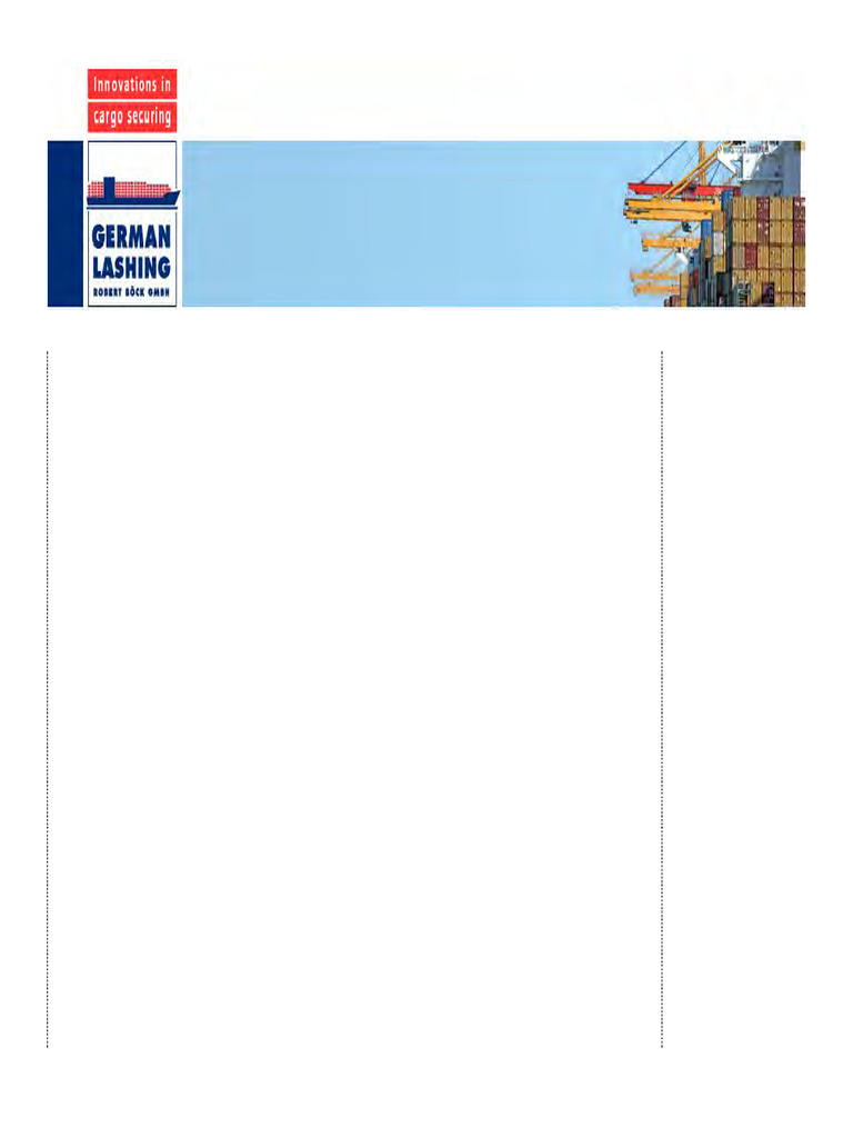Container Securing Systems Seminar Guide | PDF | Dangerous Goods | Ships