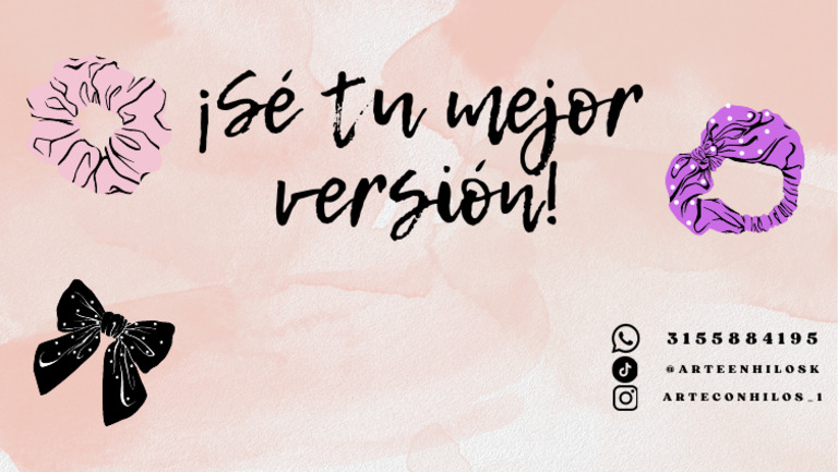 Pink Watercolor Background Business Name Facebook Cover | PDF
