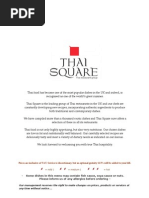 Mango Tree Cafe Menu Overview | PDF | Thai Cuisine | Tofu