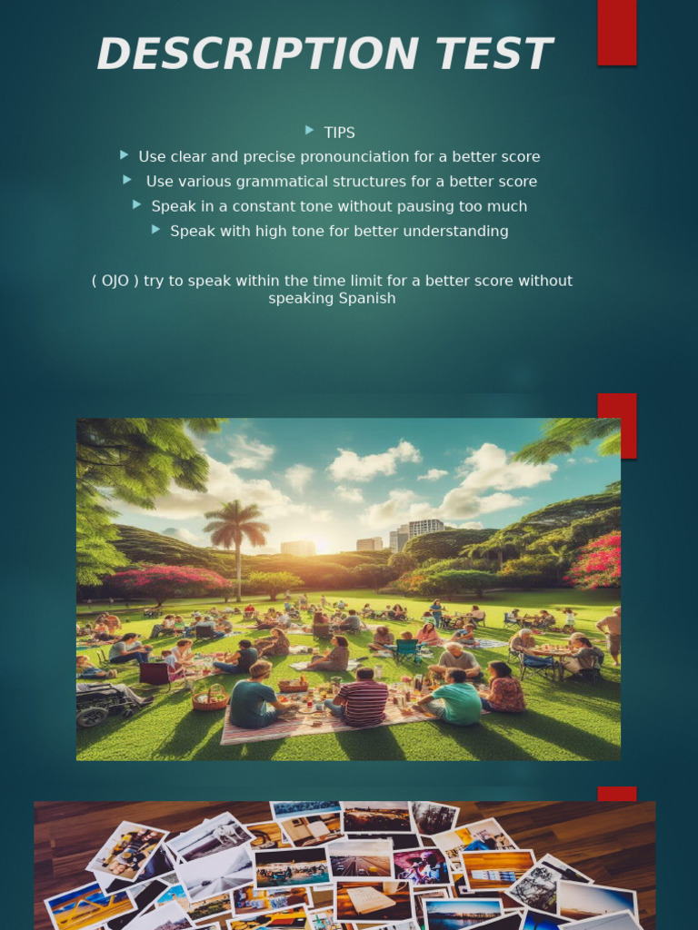 Description Test A2 - b1 Level | PDF