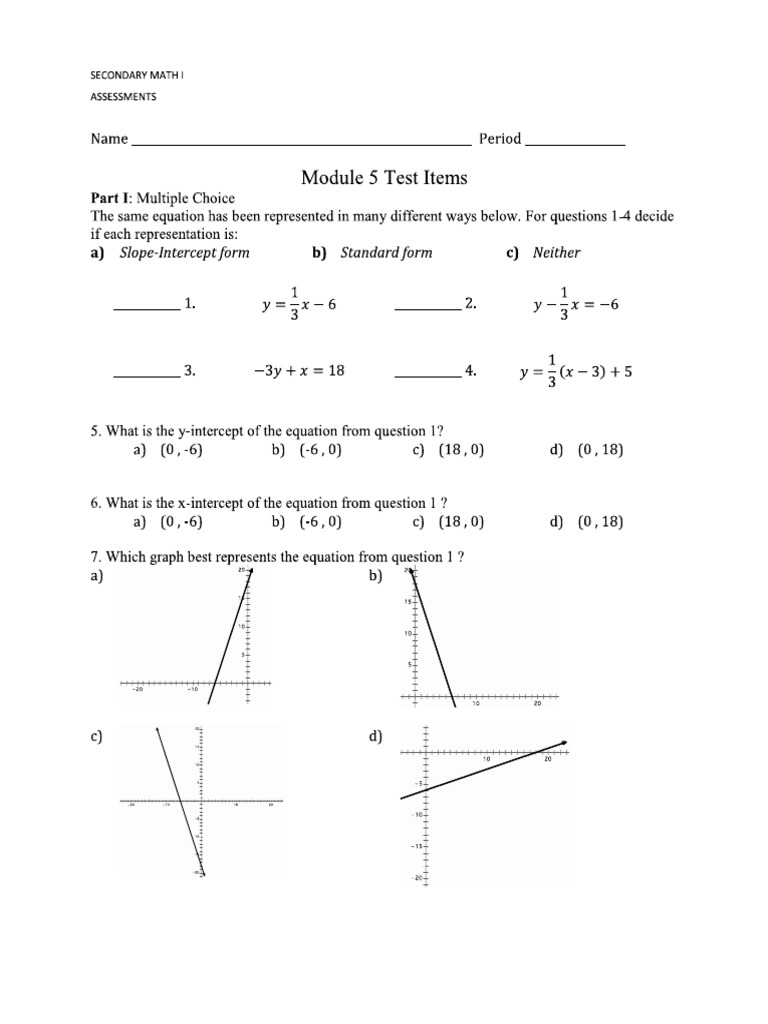 AGS1 Module 5 Test | PDF