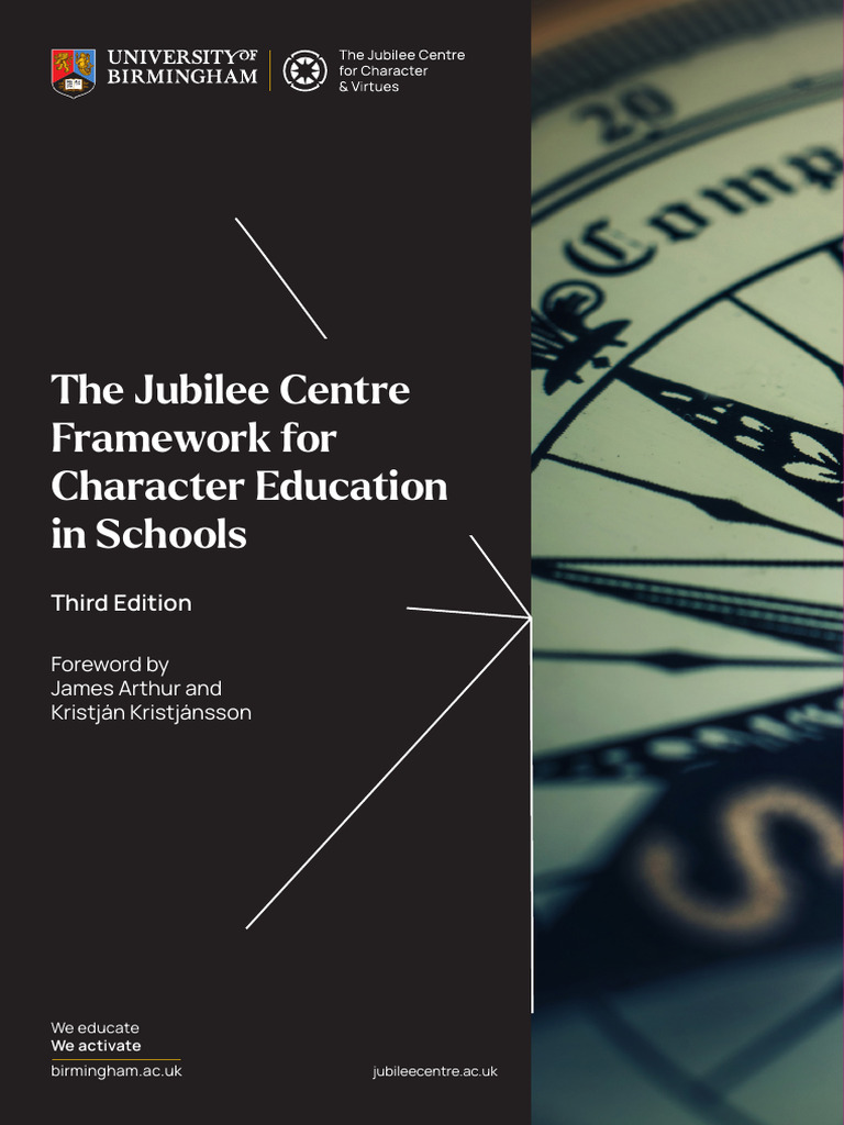 Jubilee Centre Character Education Framework | PDF | Virtue | Teachers