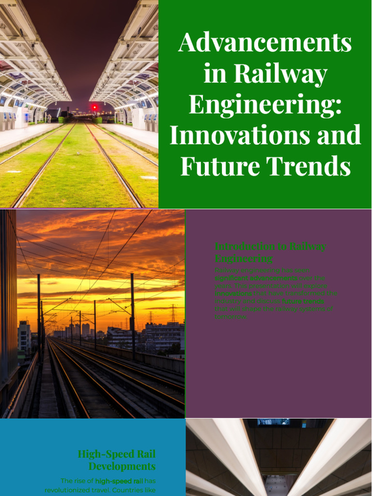Innovations in Railway Engineering | PDF