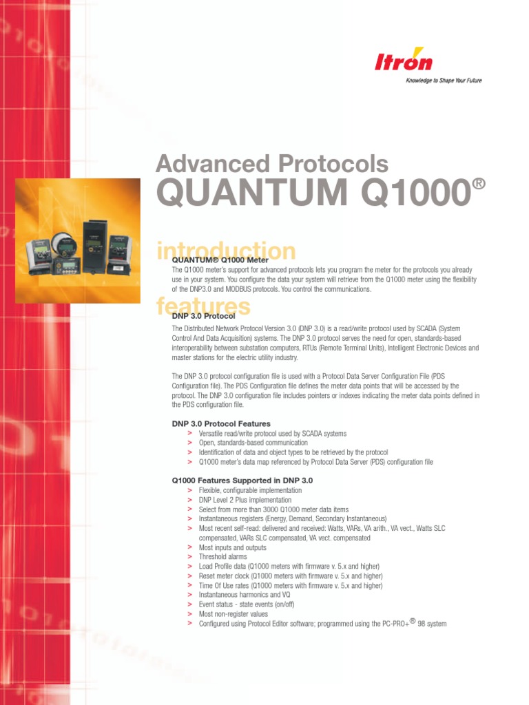 QUANTUM Q1000 Advanced Protocols | PDF | Digital Technology | Data