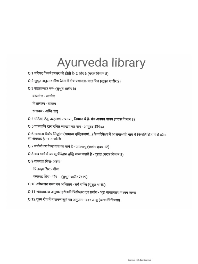 Ayush CHO MP Paper | PDF
