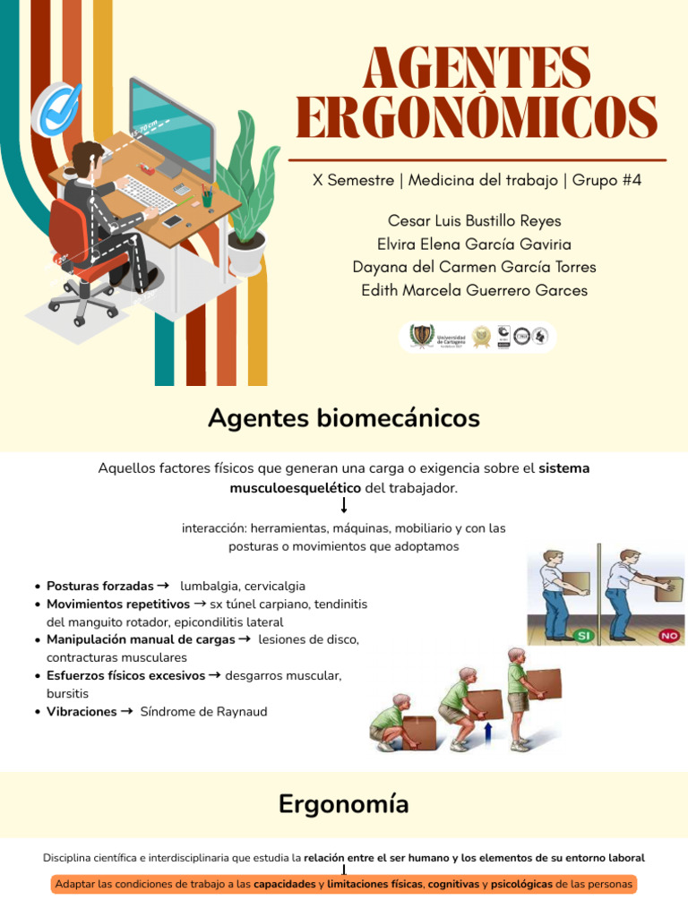 Agentes Ergonomicos | PDF | Gestión de recursos humanos