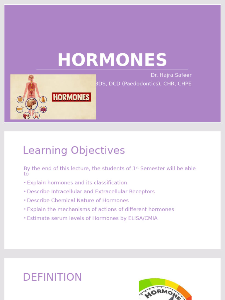 Hormones | PDF | Luteinizing Hormone | Cell Signaling