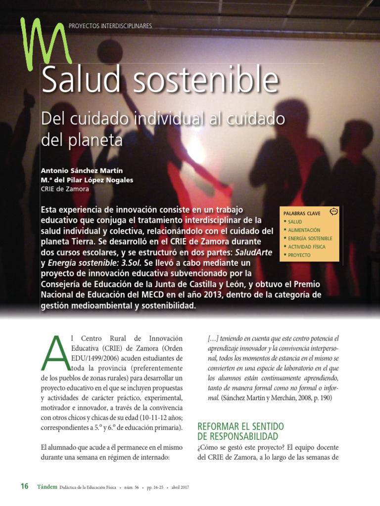 Salud Sostenible, de La Salud Individual A La Salud Del Planeta | PDF ...