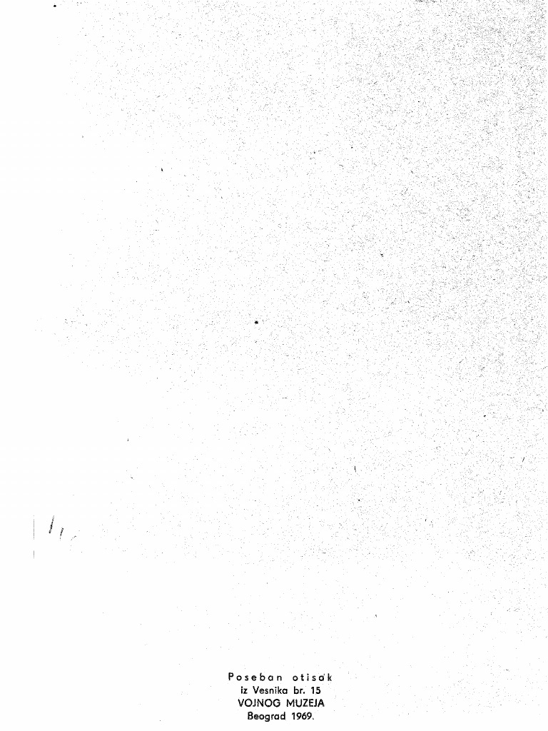 PETROVIC Djurdjica (1969), O Vatrenom Oruzju Dubrovnika U XIV Veku, Vesnik Vojnog Muzeja, 15 ...