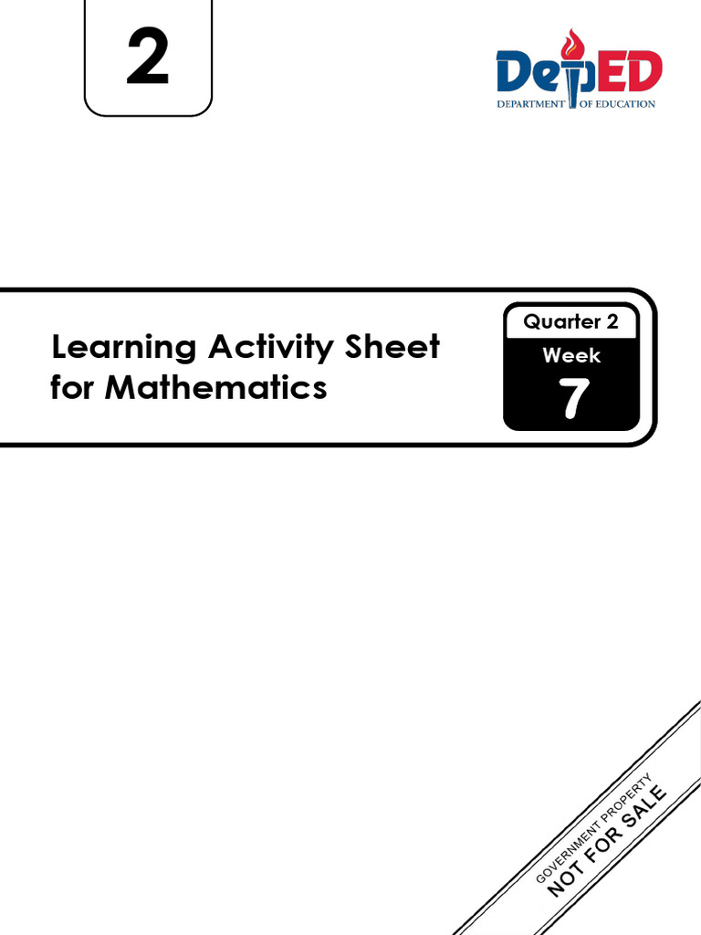 LAS_Math 2_Q2_Week 7_v.2_For Sign-off | PDF | Copyright | Intellectual Property