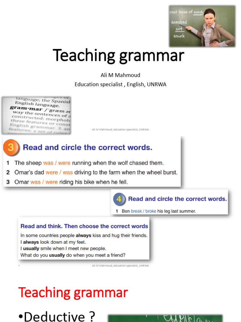 Teaching Grammar | PDF
