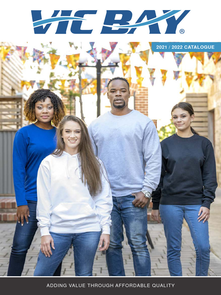 Vic Bay Apparel Catalogue 2021 22 | PDF | T Shirt | Knitting