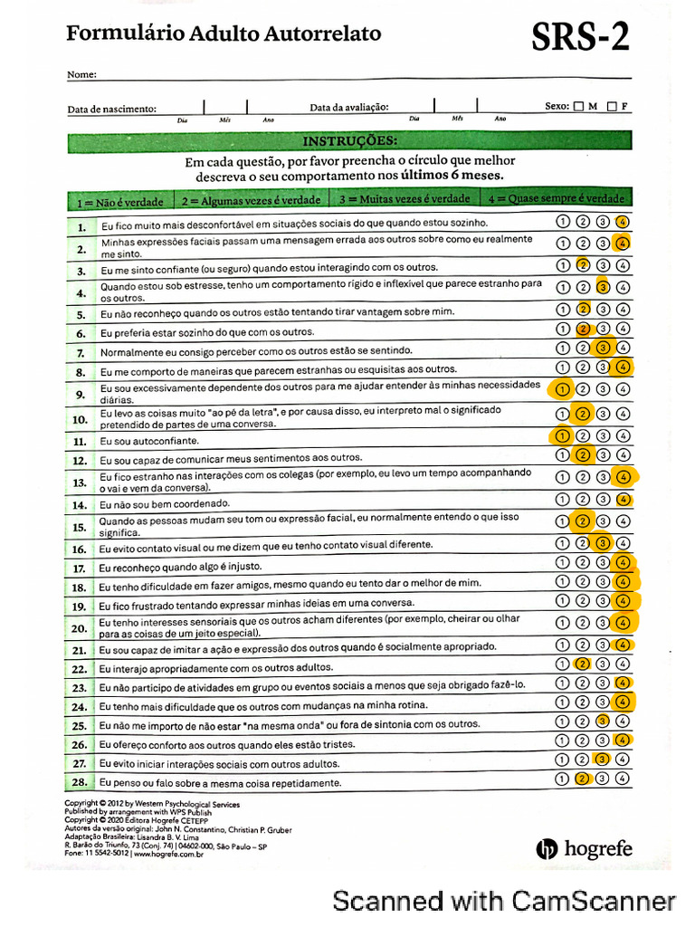 SRS-2 ADULTO[1] (1) | PDF
