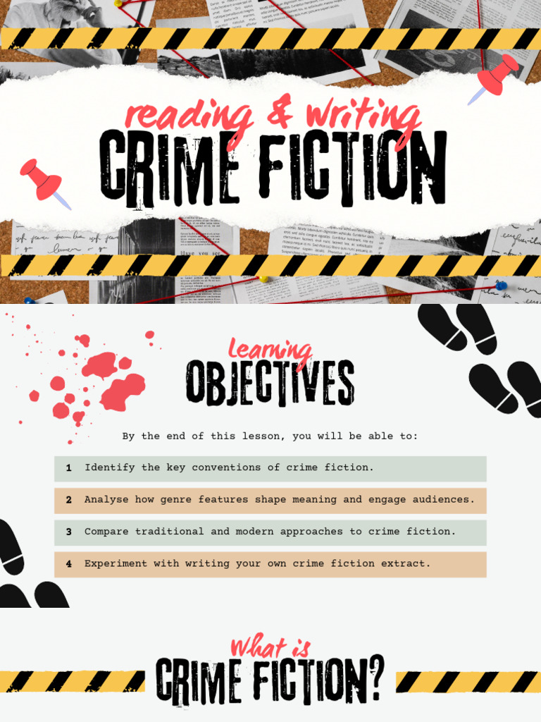 Key Conventions of Crime Fiction | PDF | Crime Fiction | Crime Thriller