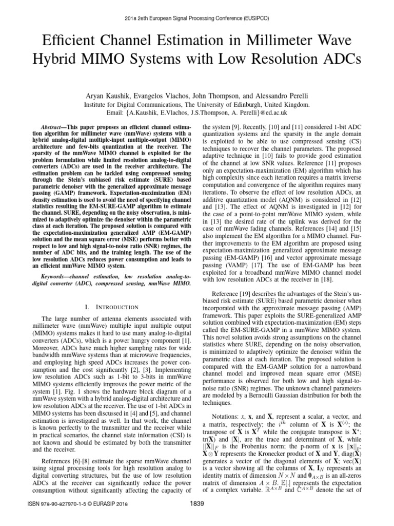 1570435875 | PDF | Mimo | Analog To Digital Converter