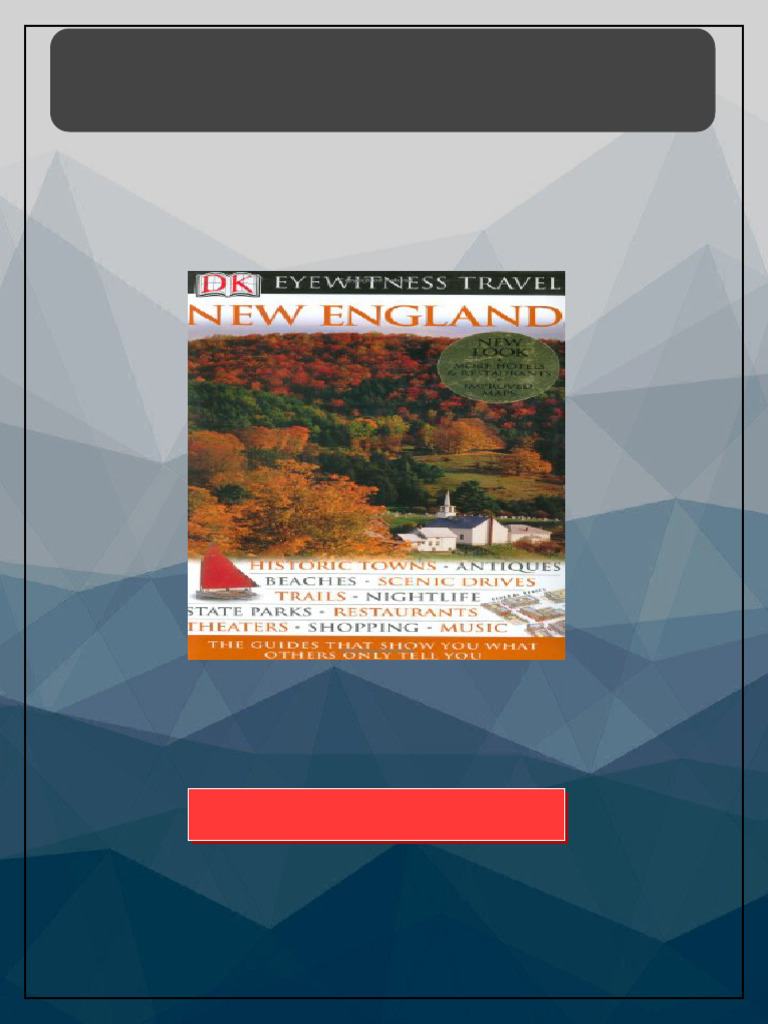 New England Eyewitness Travel Guides Dk Publishing available full ...