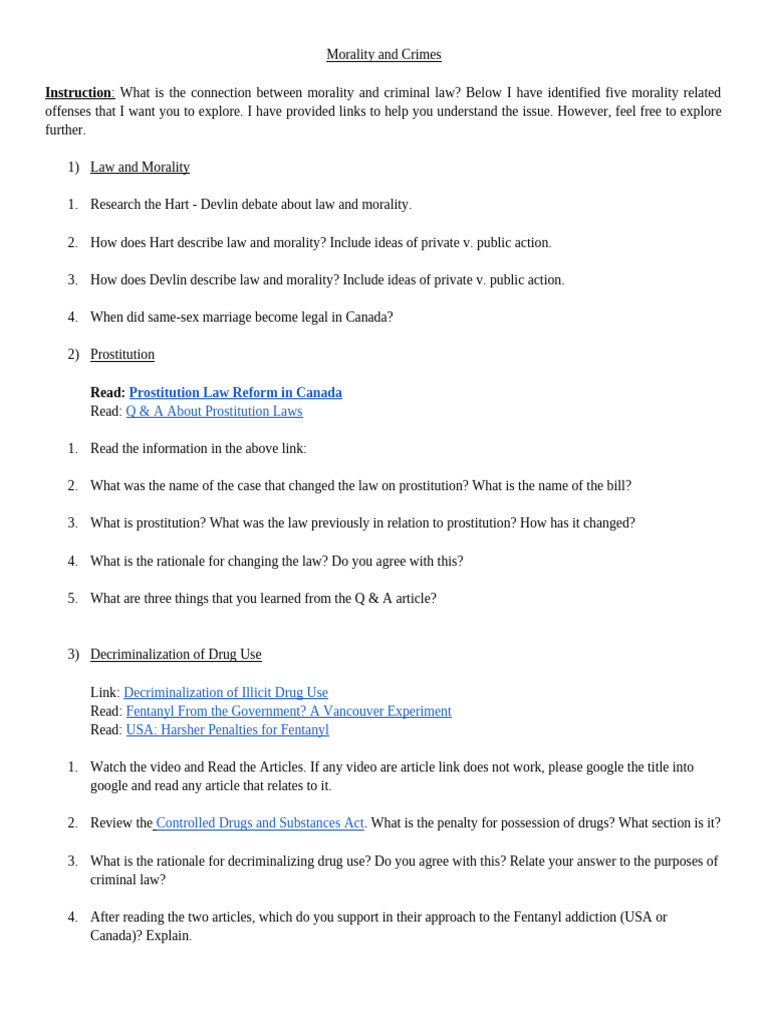 Morality and Crimes | PDF | Abortion | Human Reproduction