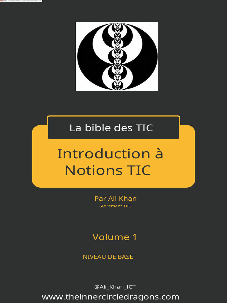 La Bible des TIC par Ali Khan | PDF | Sodles | Opérateur de marché