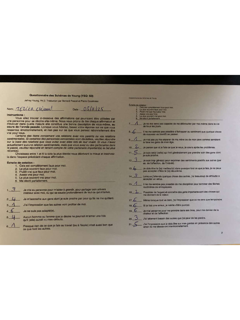 Schémas de Young | PDF