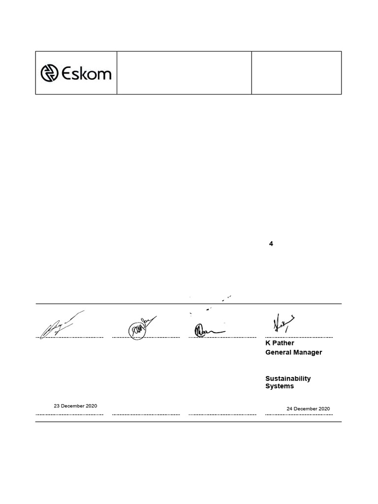 32-345 Eskom Vehicle Safety Specification | PDF