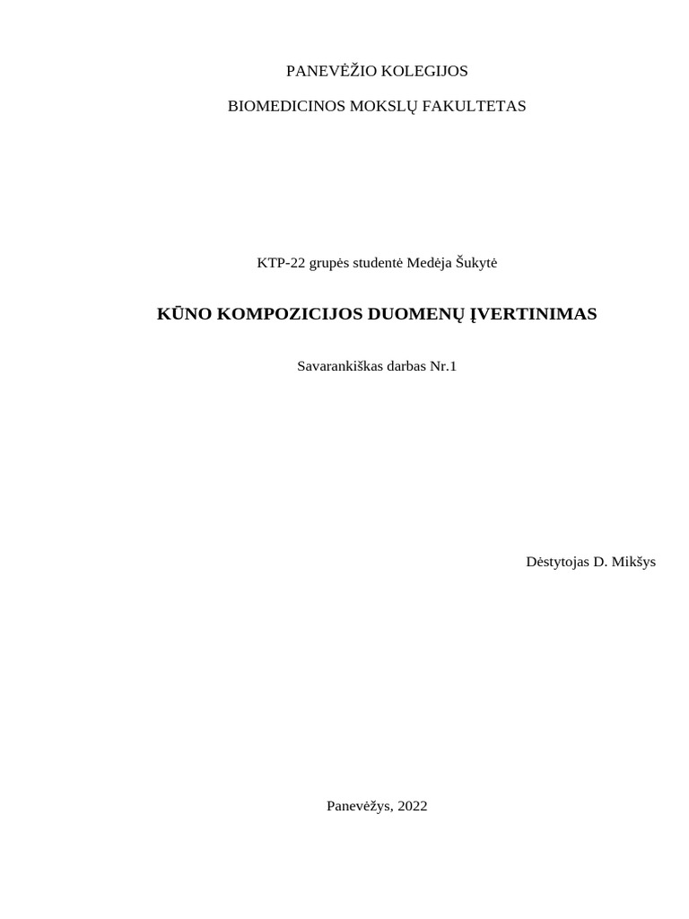 (Sport Saviugda) Savarankisì | PDF