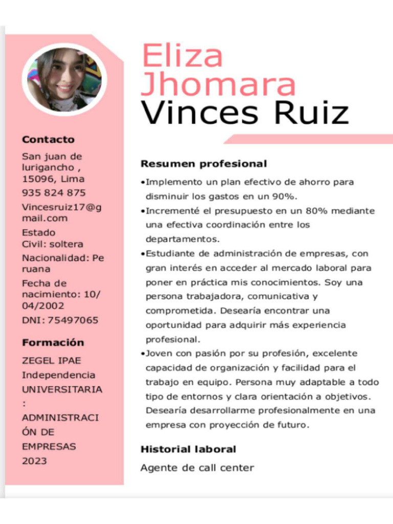 Currículum Actualizado | PDF