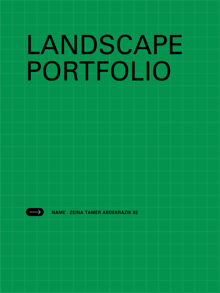 Landscape Portfolio | PDF