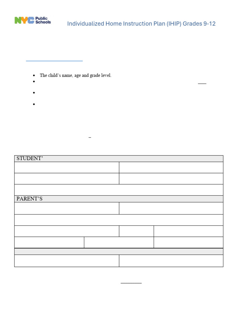 IHIP Guidelines for Homeschooling Grades 9-12 | PDF | Schools