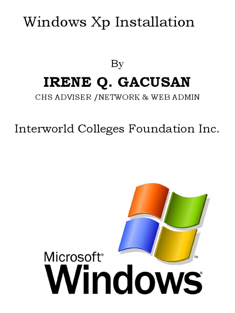 Step-by-Step Windows XP Installation Guide | PDF | Booting | File System