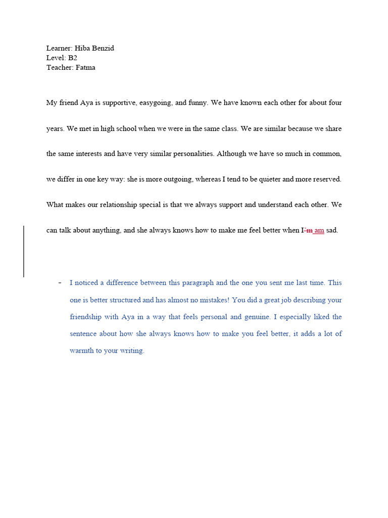 Hiba-My Good Friend | PDF