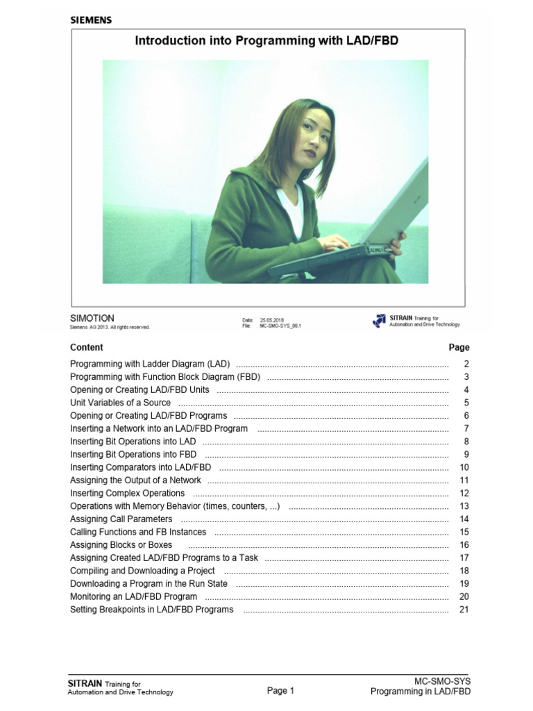 06_Introduction Into Programming With LAD | PDF | Boolean Data Type | Computer Program