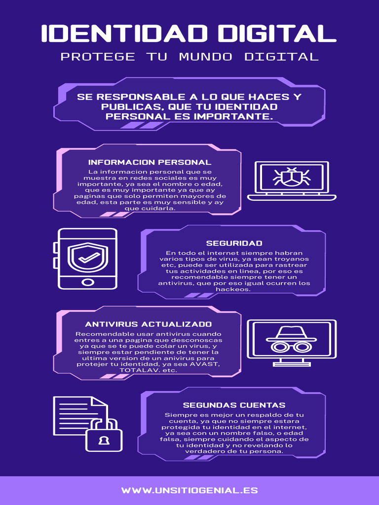 Protege Tu Identidad Digital Efectivamente | PDF
