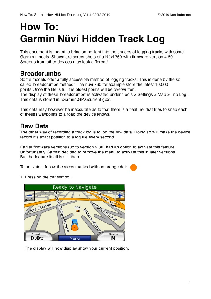 Hidden Track Log How To | PDF | Directory (Computing) | Computer File