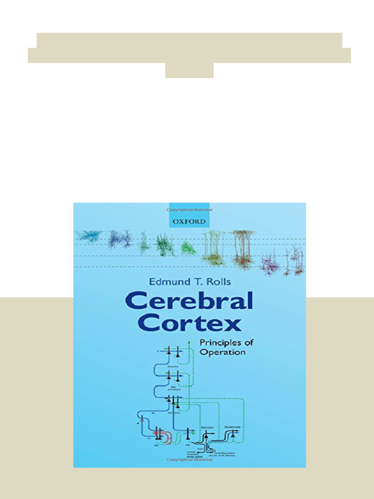 (Ebook) Cerebral Cortex: Principles of Operation by Edmund T. Rolls ...