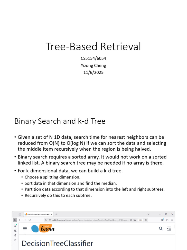 Tree Based Retrieval | PDF | Theoretical Computer Science | Computer ...