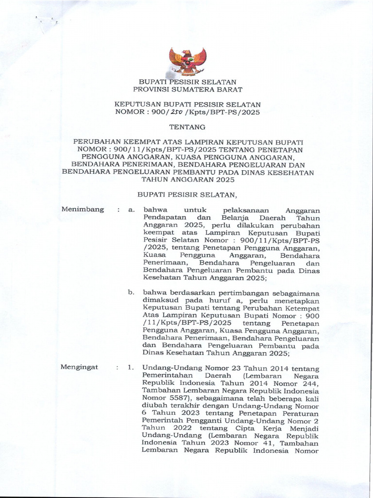 Sk Terbaru 0001 | PDF